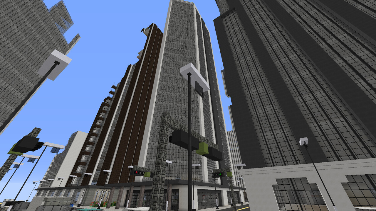 Two New Skyscrapers Minecraft Map