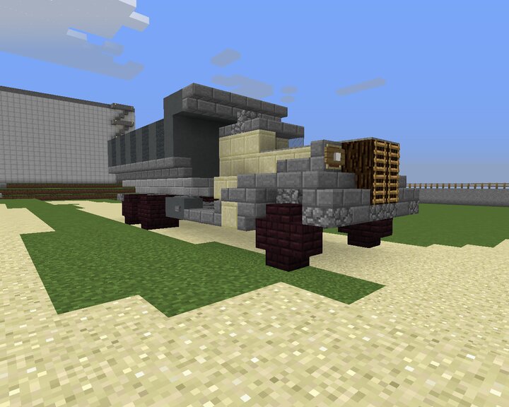 Soviet truck KrAZ-256b1-030 "Chernobyl" Minecraft Map