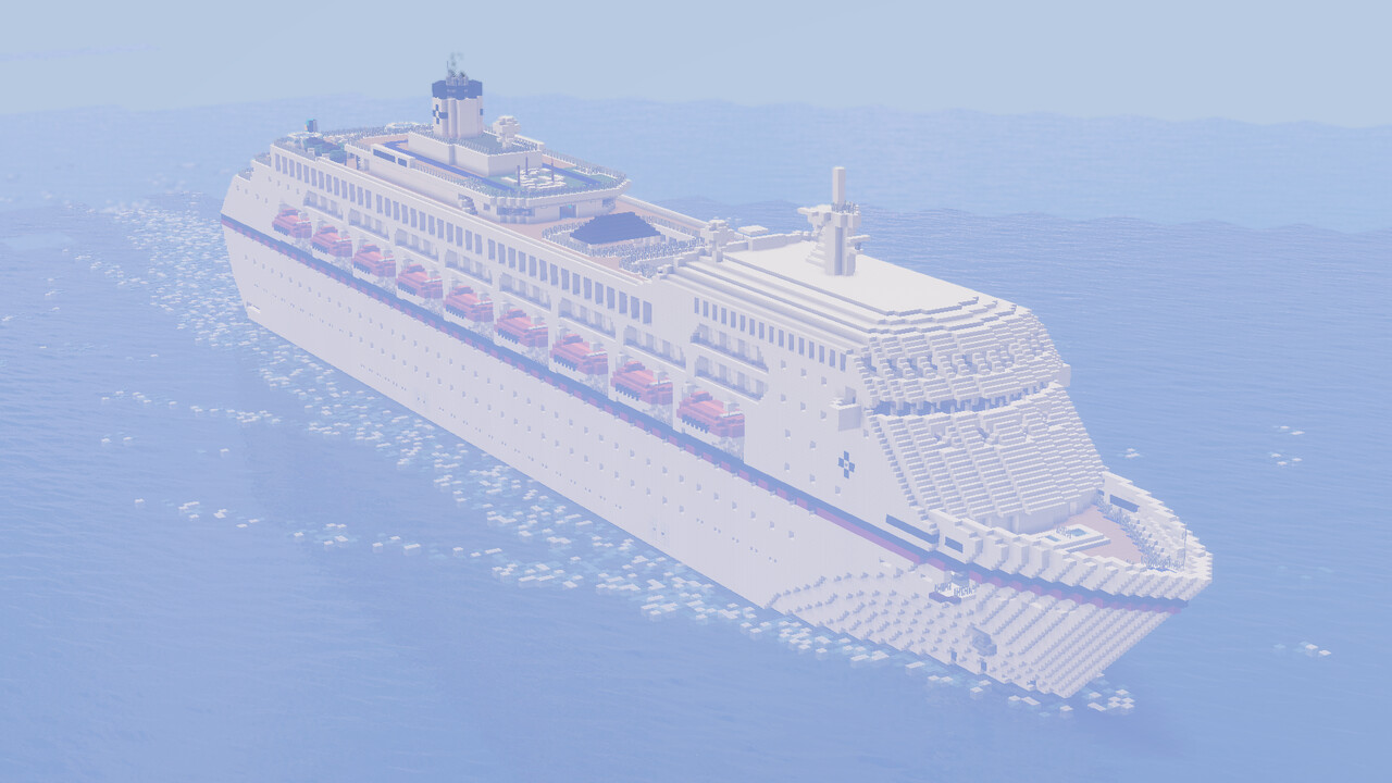 Maritime Sea (1995) (Full Interior) Custom Ship Minecraft Map