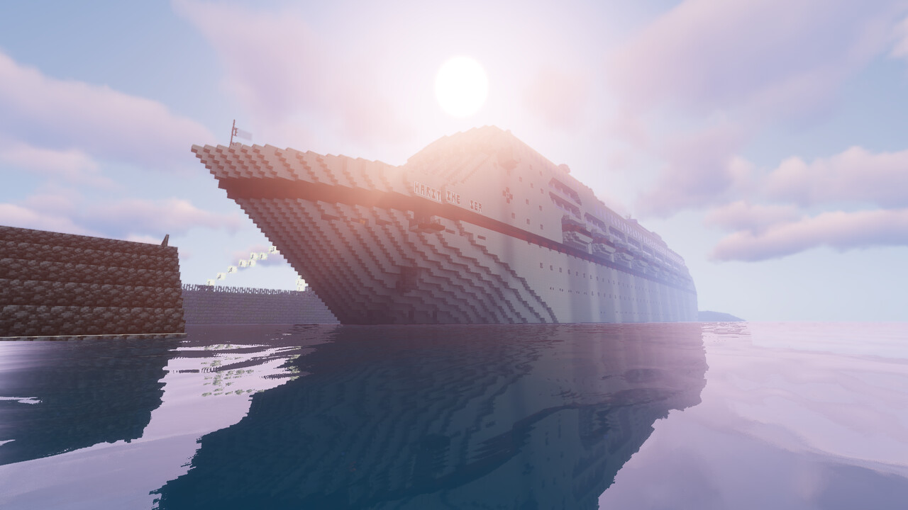 Maritime Sea (1995) (Full Interior) Custom Ship Minecraft Map