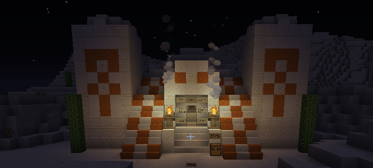 Improved Desert Temple Minecraft Map