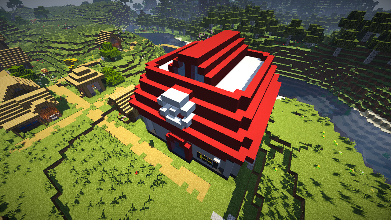 Pokémon Center (Omega Ruby / Alpha Saphire) Minecraft Map