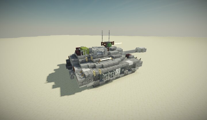 T28 Super Heavy Tank Minecraft Map