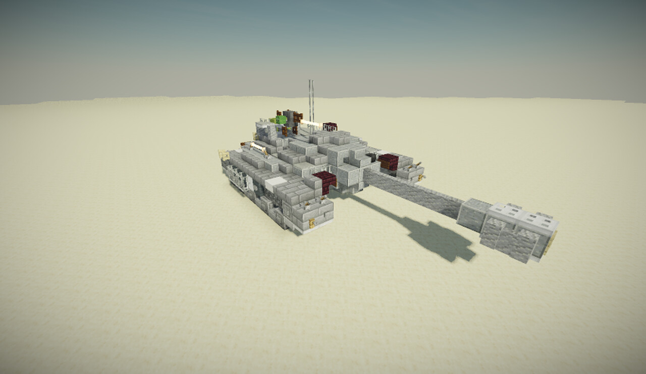 T28 Super Heavy Tank Minecraft Map