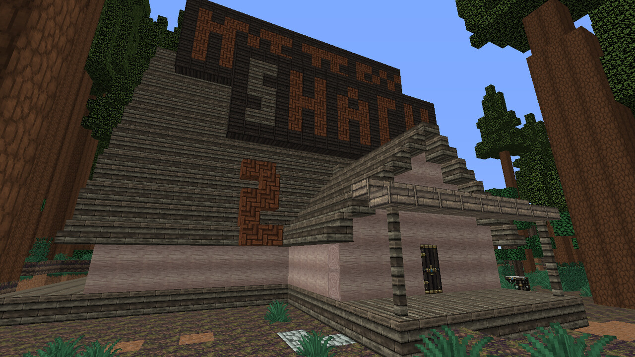 Mystery Shack from Gravity Falls built in survival mode Minecraft Map
