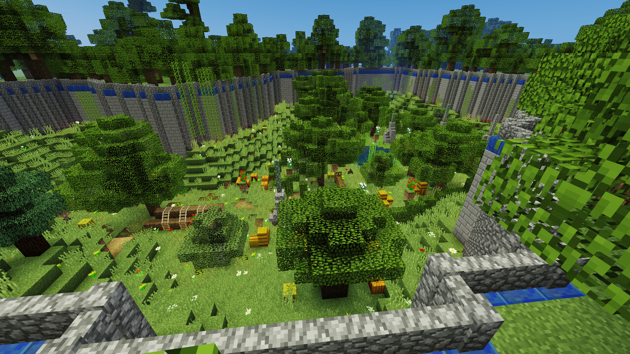 Minecraft Garden Minecraft Map