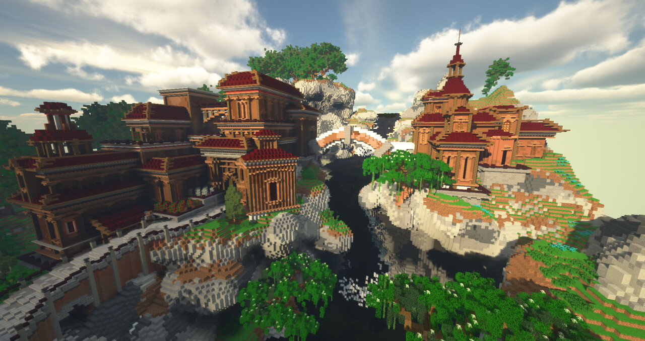 Cascade of life Minecraft Map