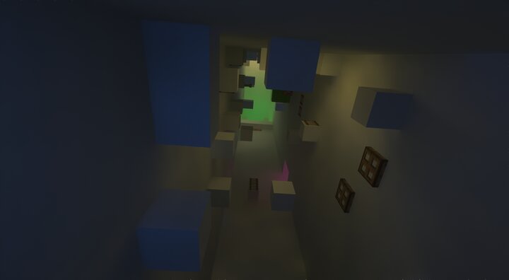 Ray tracing / Path tracing Parkour Minecraft Map