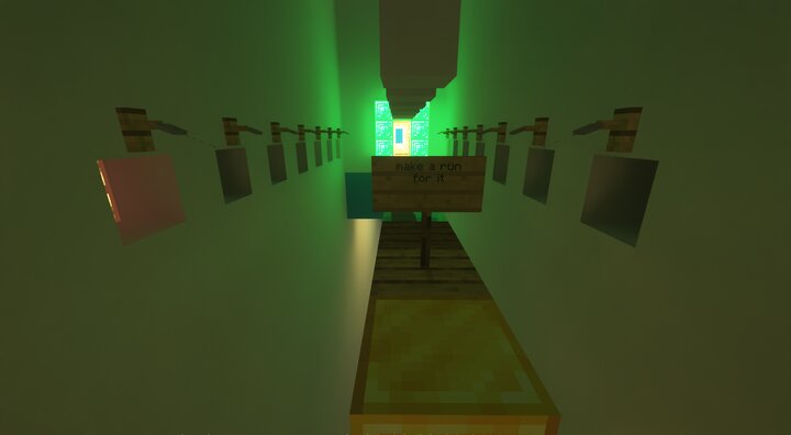 Ray tracing / Path tracing Parkour Minecraft Map