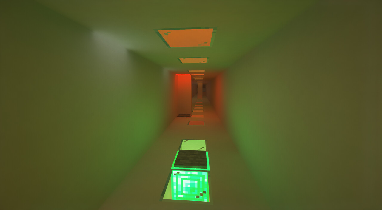 Ray tracing / Path tracing Parkour Minecraft Map