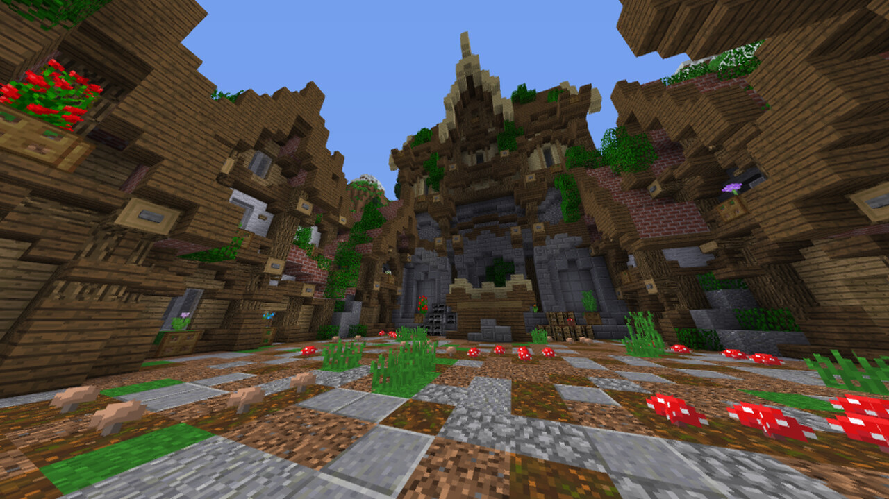 Small Server Spawn | Spawn/Hub - 07 Minecraft Map
