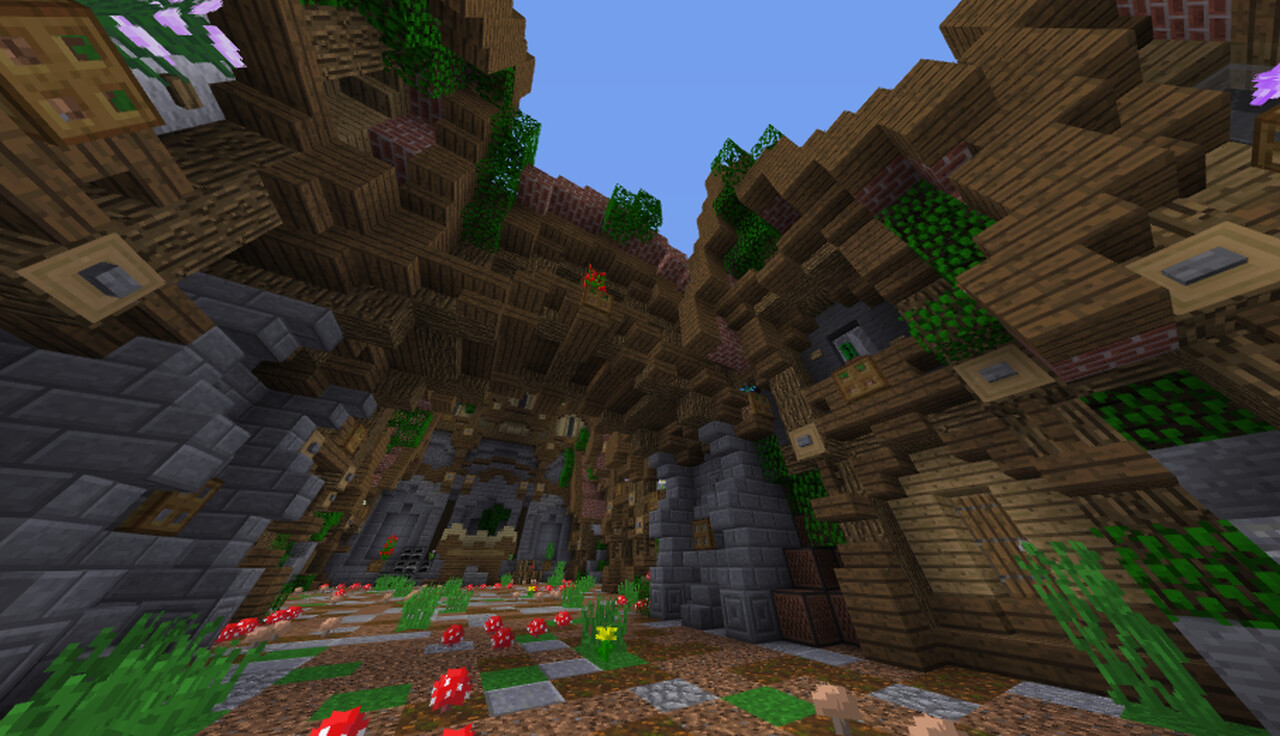 Small Server Spawn | Spawn/Hub - 07 Minecraft Map