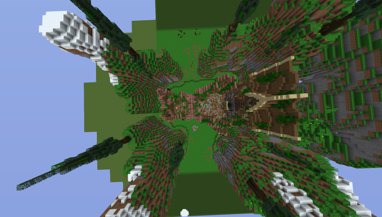 Small Server Spawn | Spawn/Hub - 07 Minecraft Map