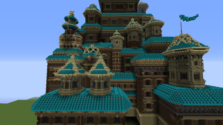 Castle fantasy Minecraft Map