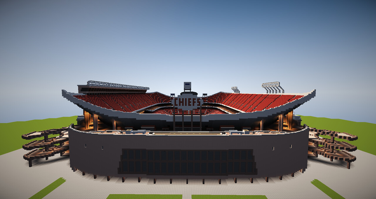 Arrowhead Stadium (Kansas City Chiefs) Minecraft Map