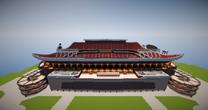 Arrowhead Stadium (Kansas City Chiefs) Minecraft Map