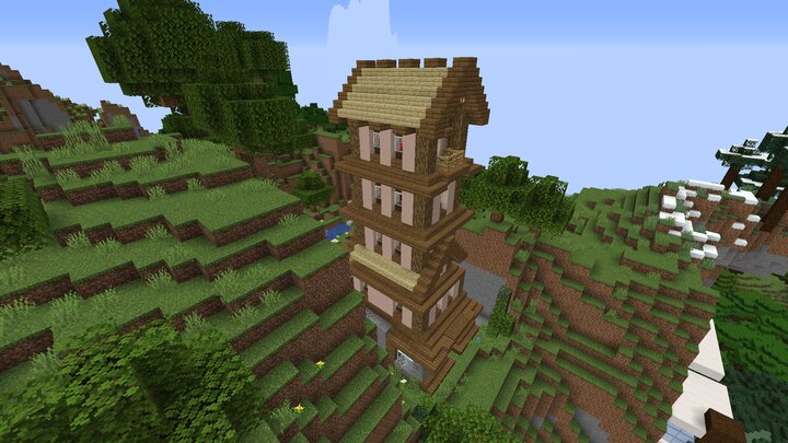 Tower base Minecraft Map