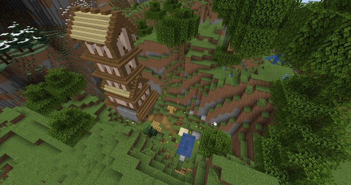 Tower base Minecraft Map