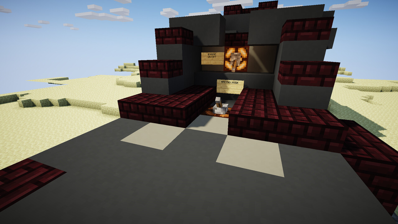 Working V12 Engine in Minecraft | Lamborghini Aventador Minecraft Map