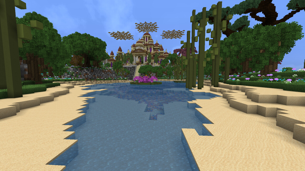 Spawn ¤Honoria¤ Megabuild By Smaqi Production [DOWNLOAD] Minecraft Map