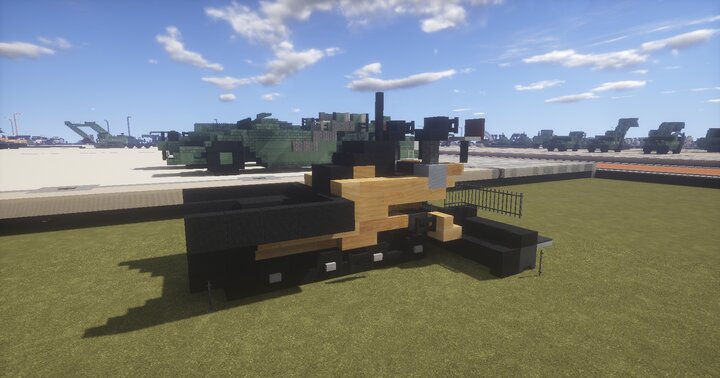 1.5:1 Scale Cat asphalt paver & Cat vibratory asphalt roller Minecraft Map