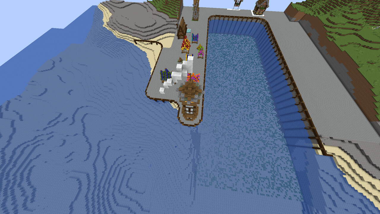 Medieval Lighthouse Schematic Minecraft Map