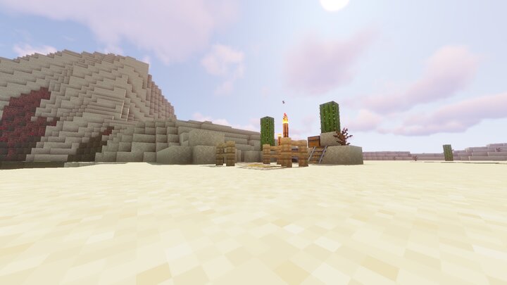 HollowSeas Civs - Sand Pit/Quarry {Desert} {Downloadable} Minecraft Map