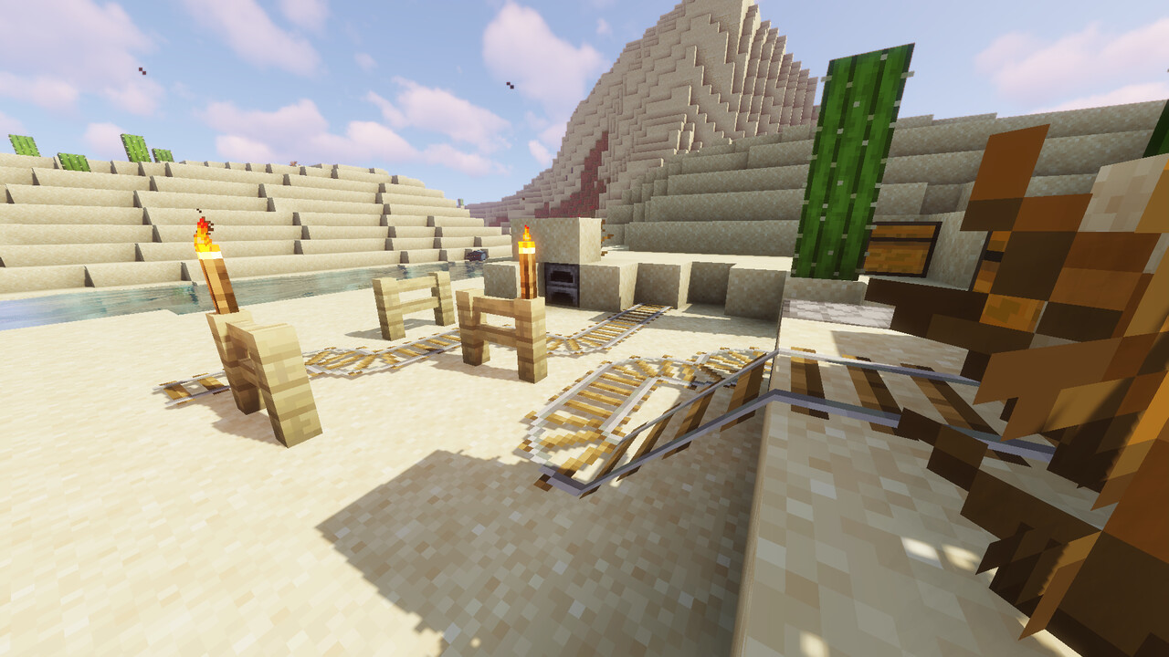 HollowSeas Civs - Sand Pit/Quarry {Desert} {Downloadable} Minecraft Map