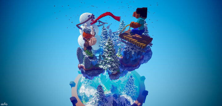 Winter Wonderland Island Minecraft Map