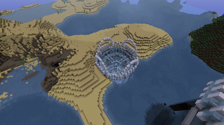 |Ice Kingdom| My very first build 2012! Minecraft Map