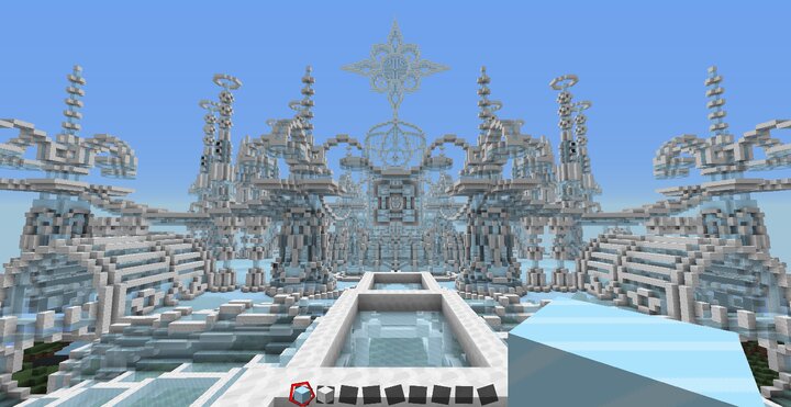 |Ice Kingdom| My very first build 2012! Minecraft Map