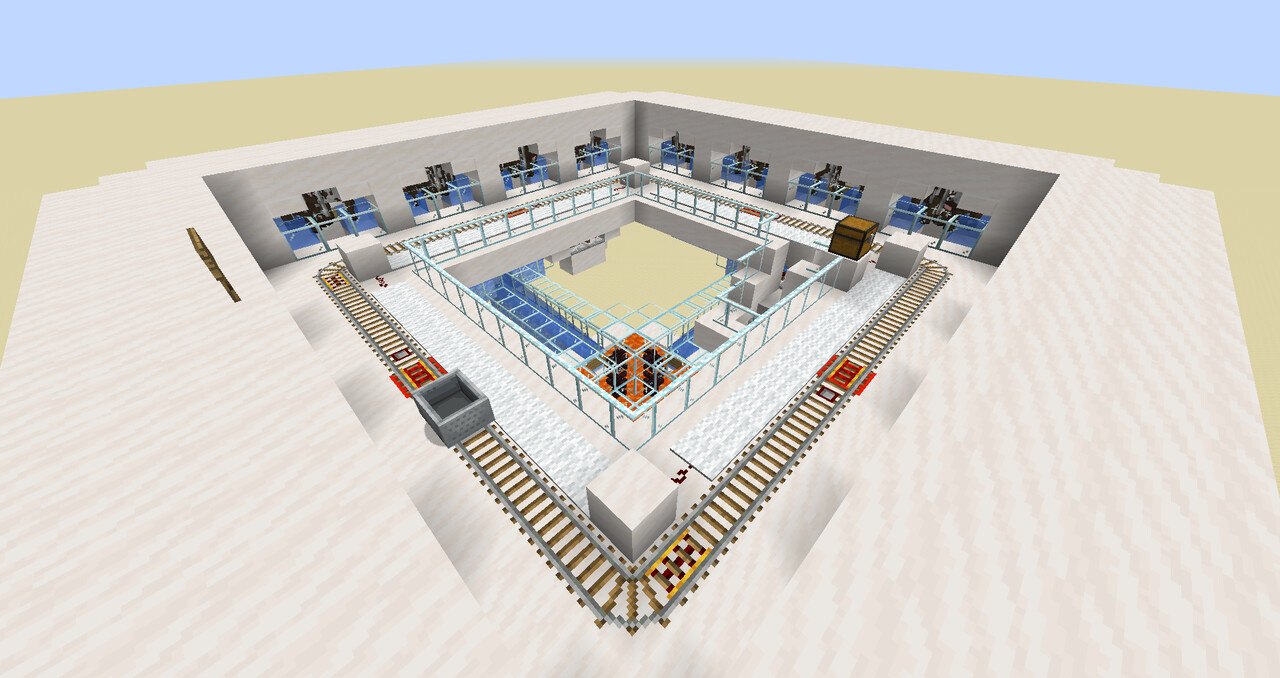 Slaughterhouse for cows Minecraft Map