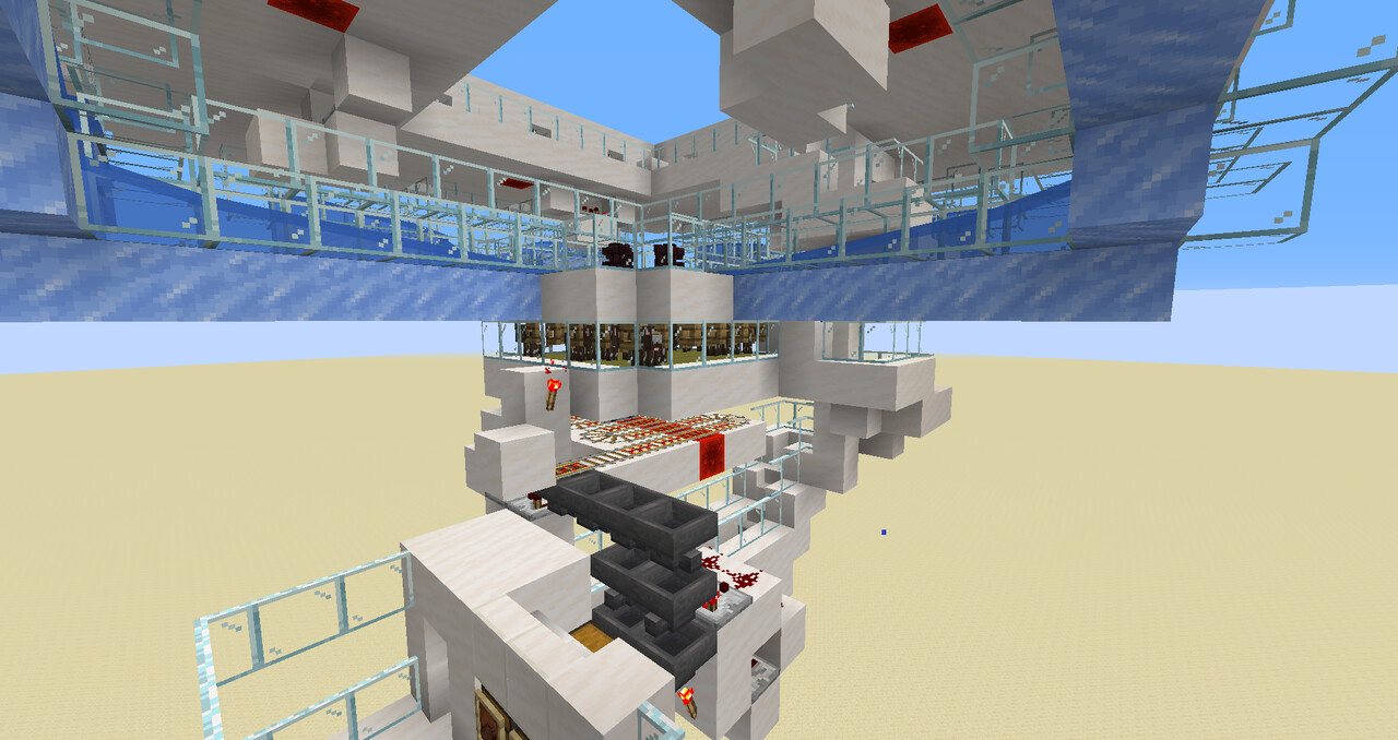 Slaughterhouse for cows Minecraft Map