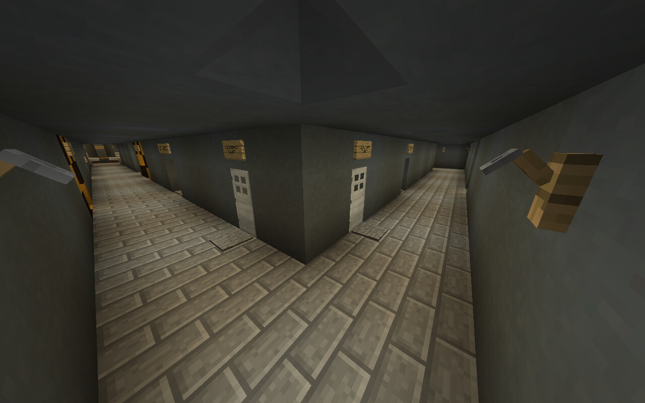 Secret Nuclear Bunker & Fallout Shelter Minecraft Map