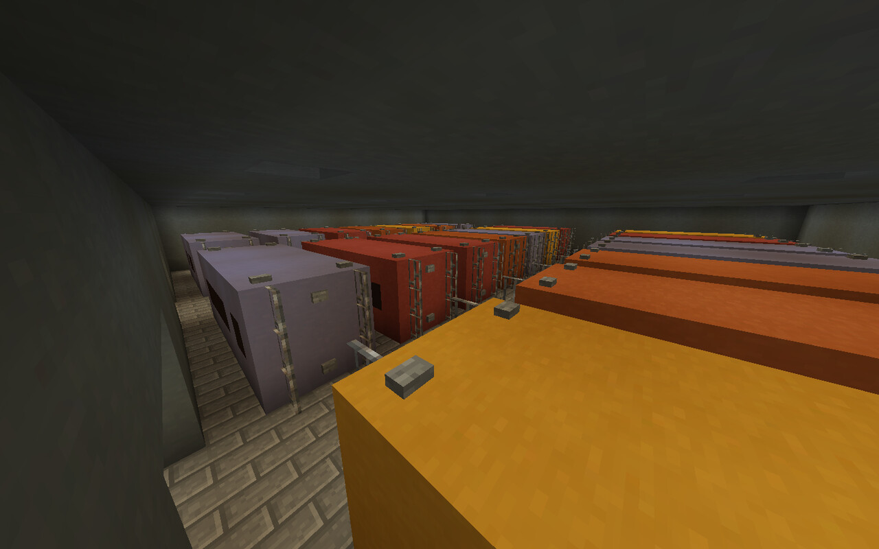 Secret Nuclear Bunker & Fallout Shelter Minecraft Map