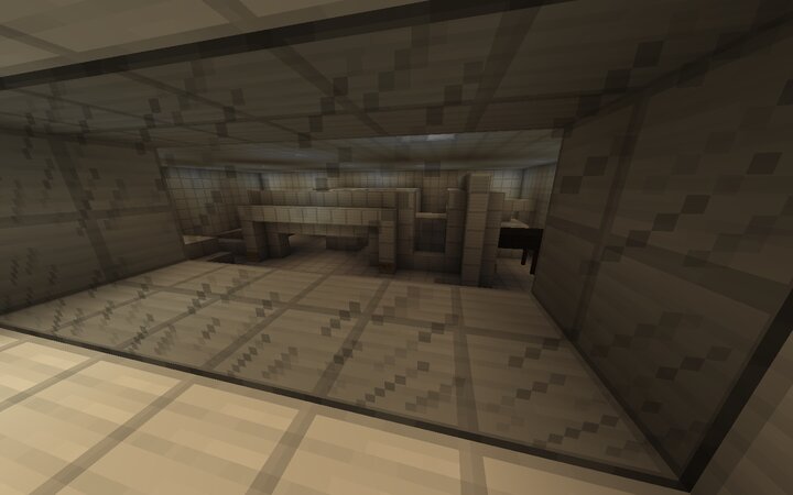 Secret Nuclear Bunker & Fallout Shelter Minecraft Map