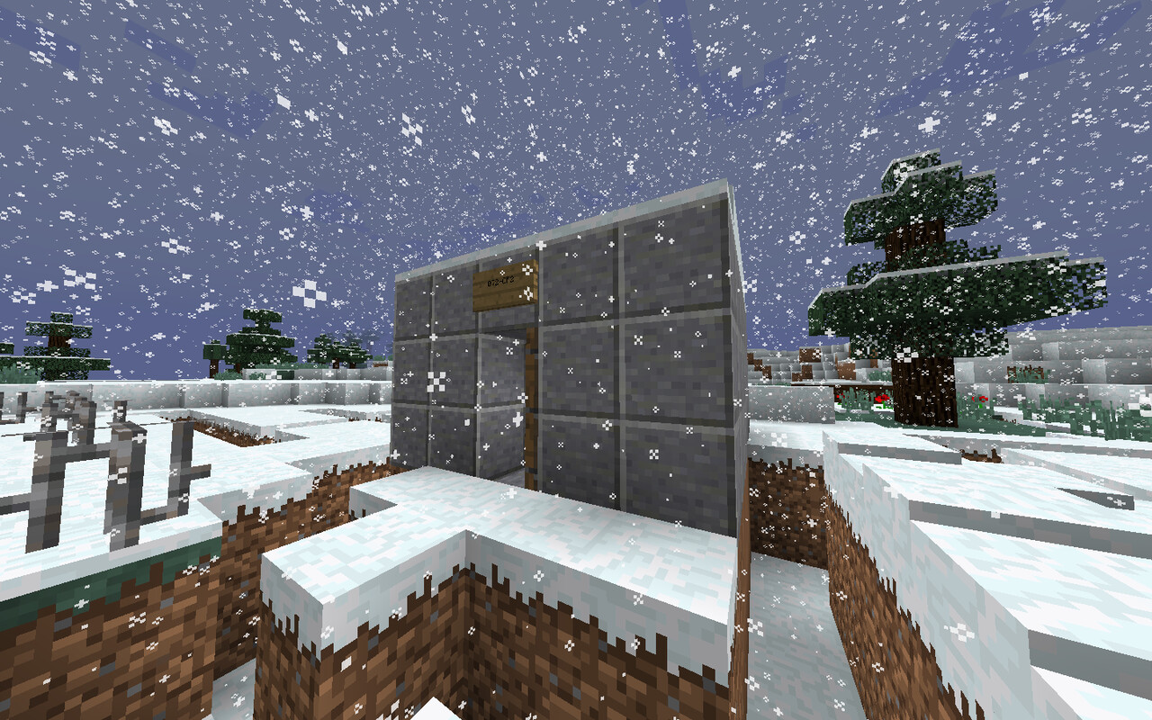 Secret Nuclear Bunker & Fallout Shelter Minecraft Map