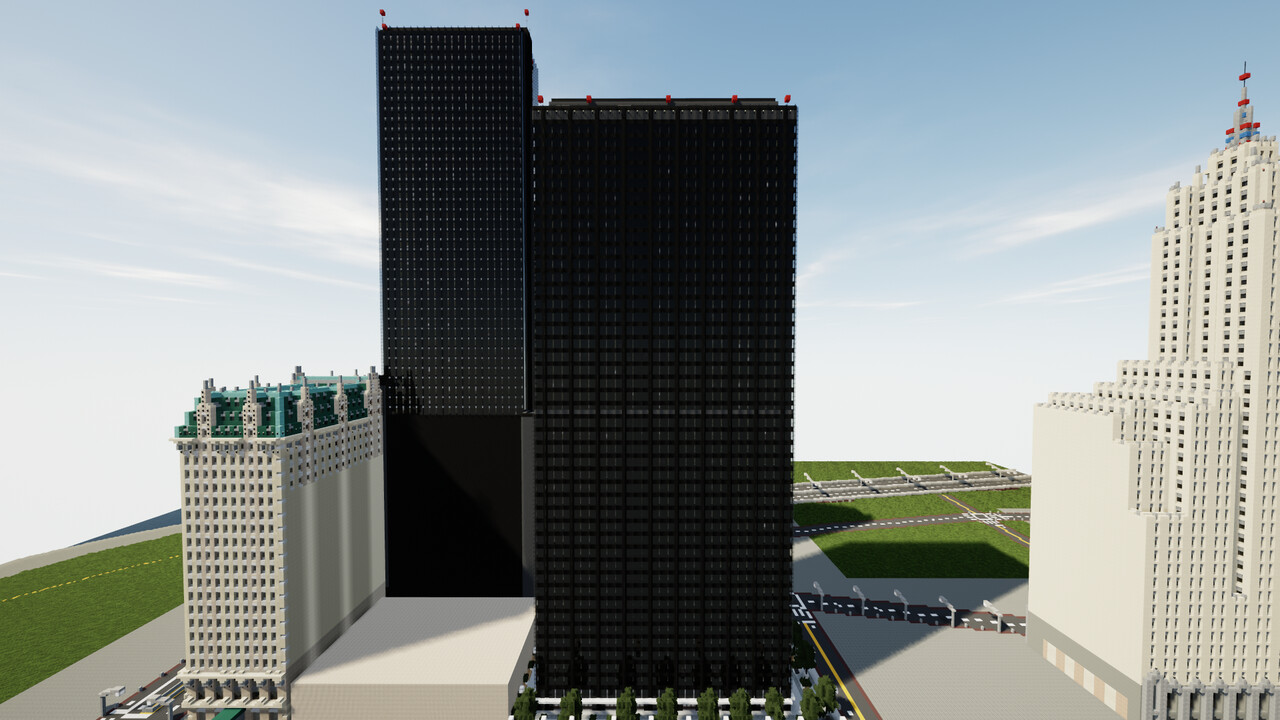 The Millennium Plaza (Completed, w/ 3 bldgs & plaza itself) | New ...