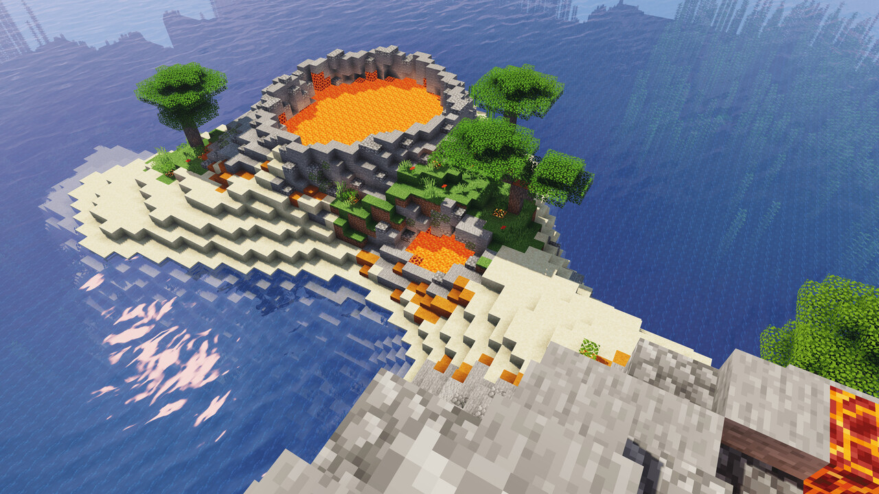 A Survival world of mine still under construction Minecraft Map