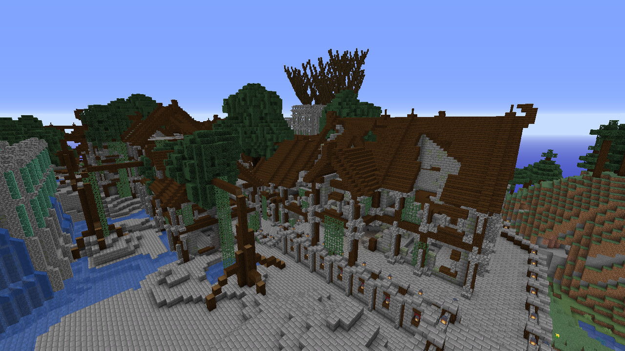 Town in Ruins Minecraft Map
