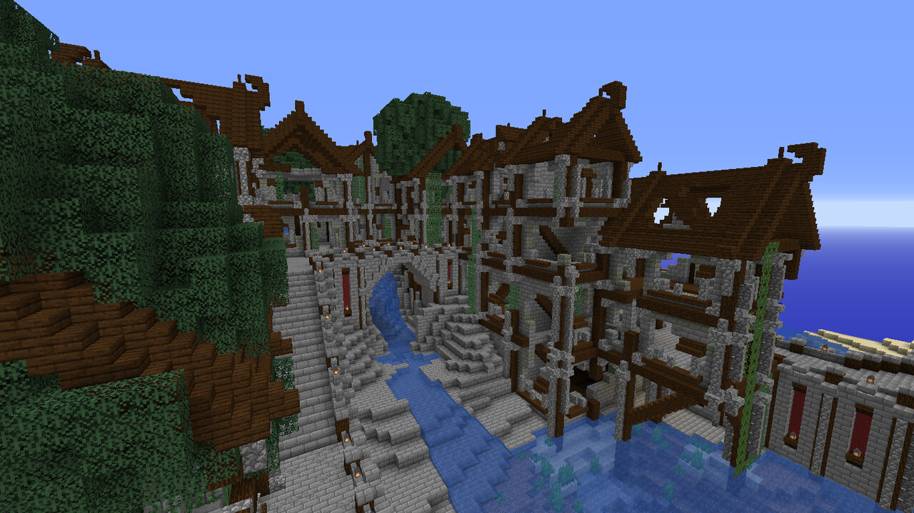 Town in Ruins Minecraft Map