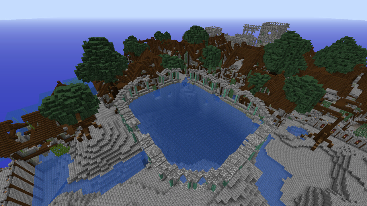 Town in Ruins Minecraft Map