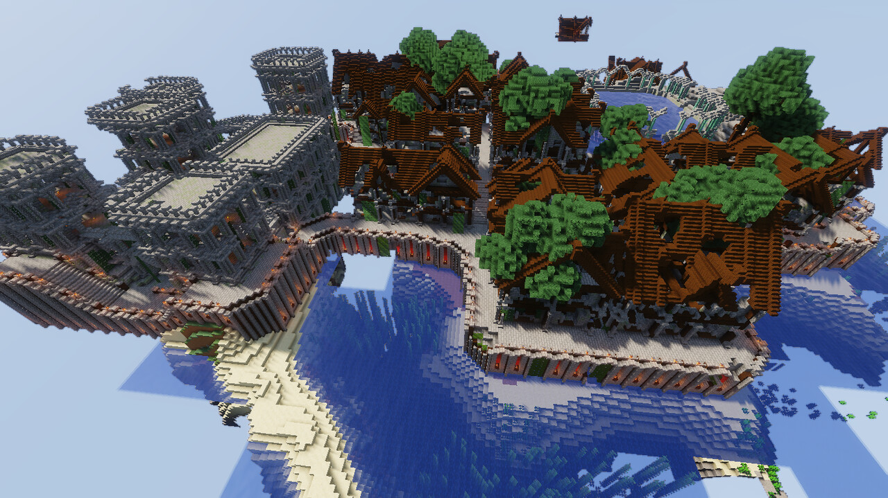 Town in Ruins Minecraft Map