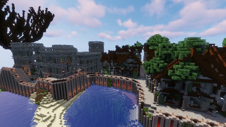 Town in Ruins Minecraft Map