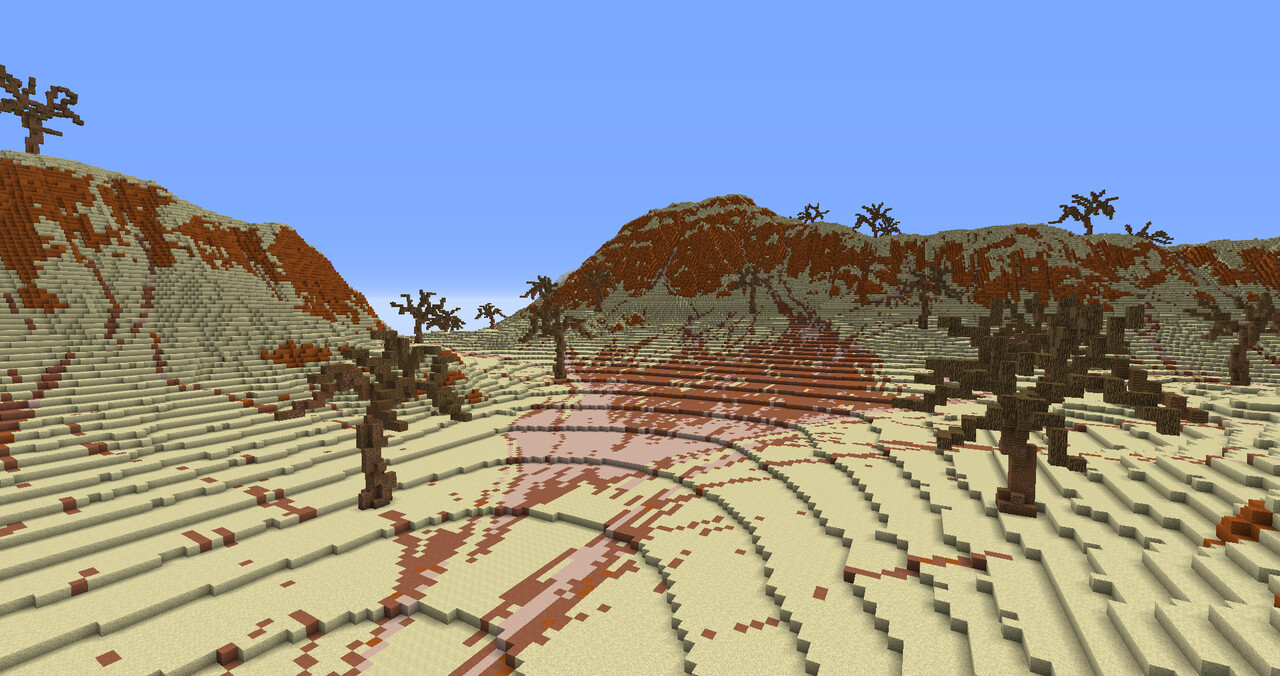 da dope desert Minecraft Map