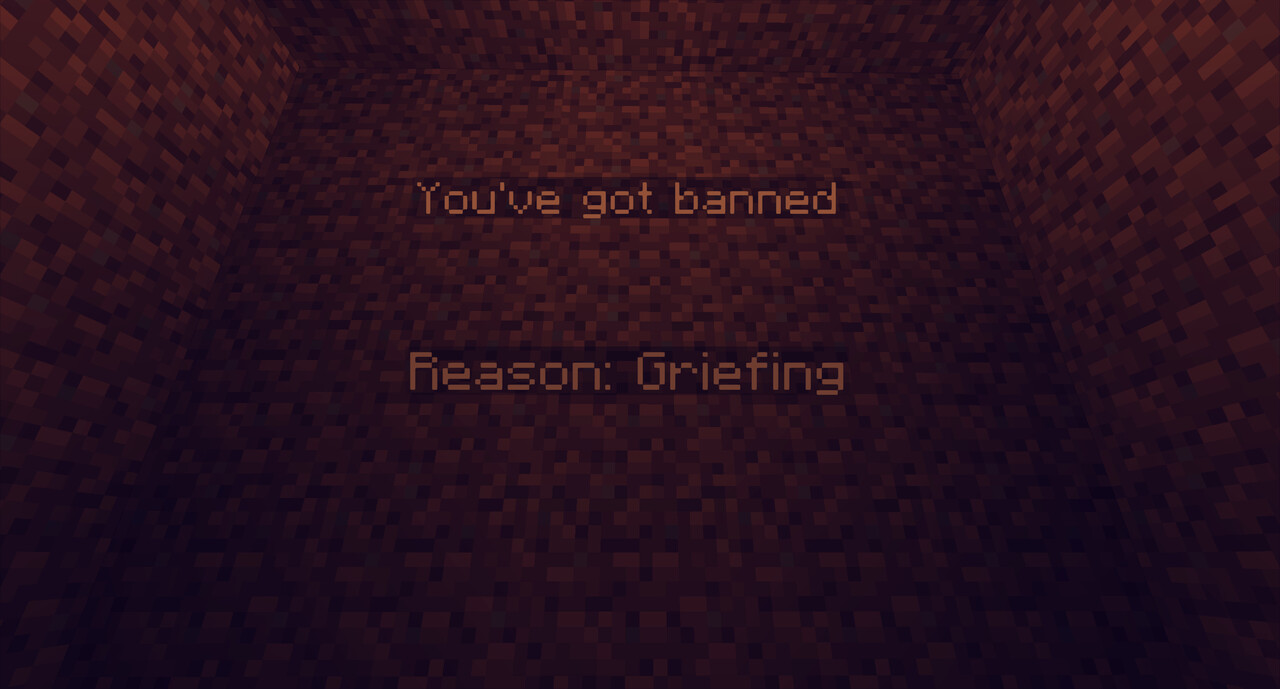 Get Banned! Minecraft Map