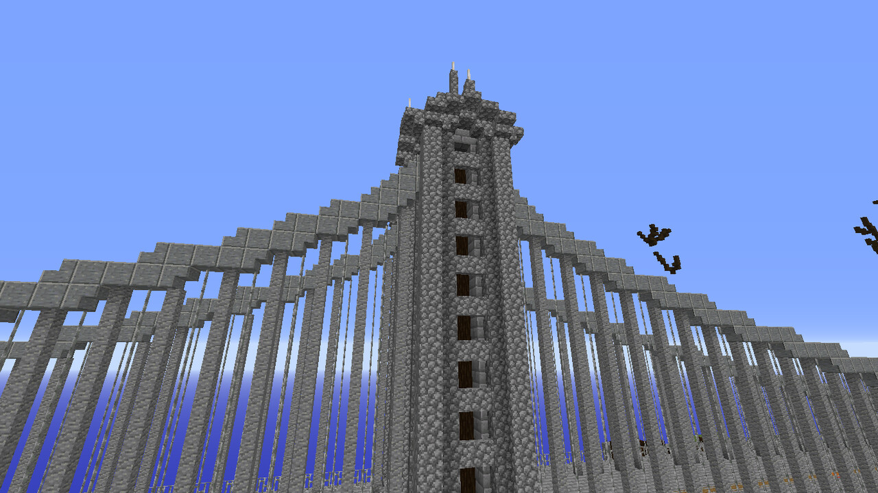 Suspension Bridge Minecraft Map