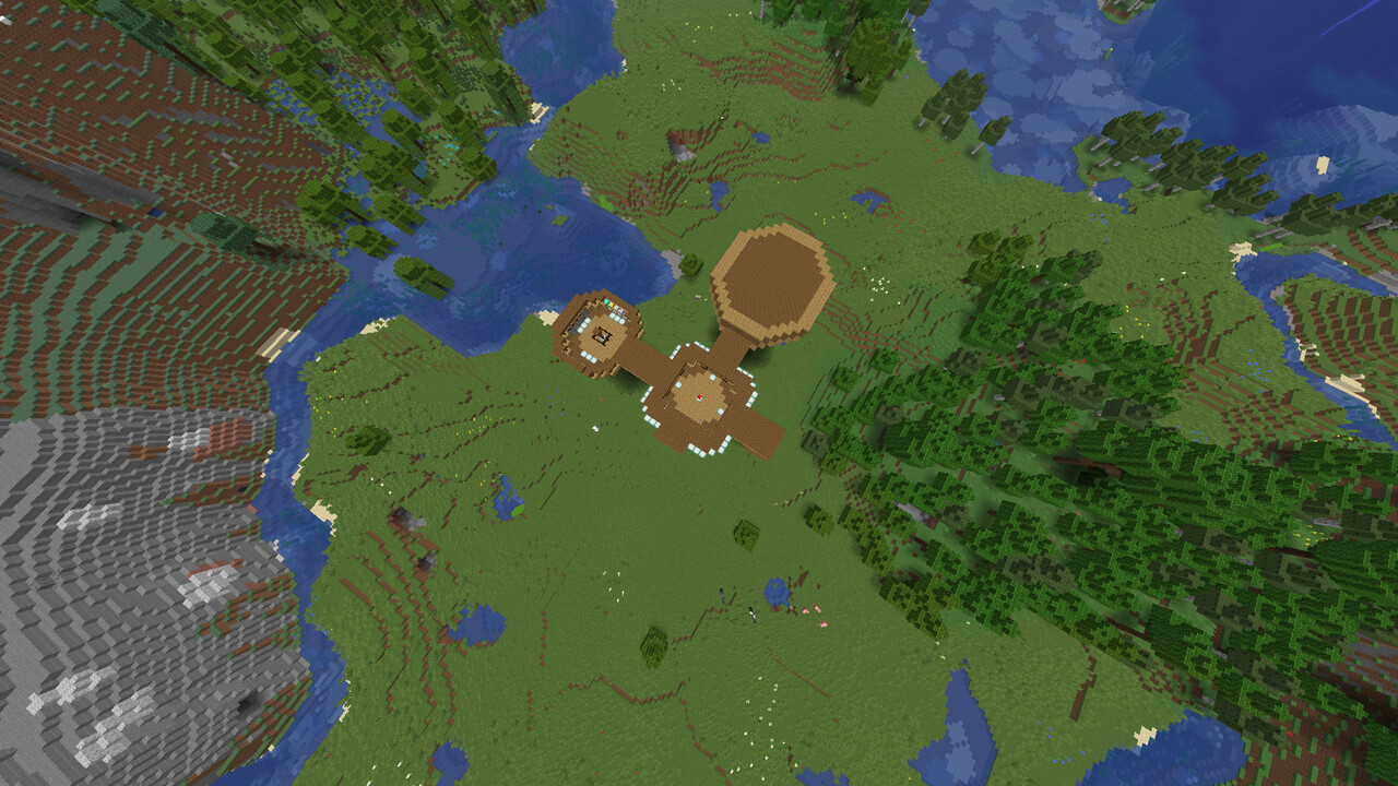 PvP Training World Minecraft Map