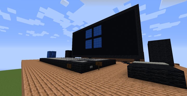 NEW Desk setup Minecraft Map