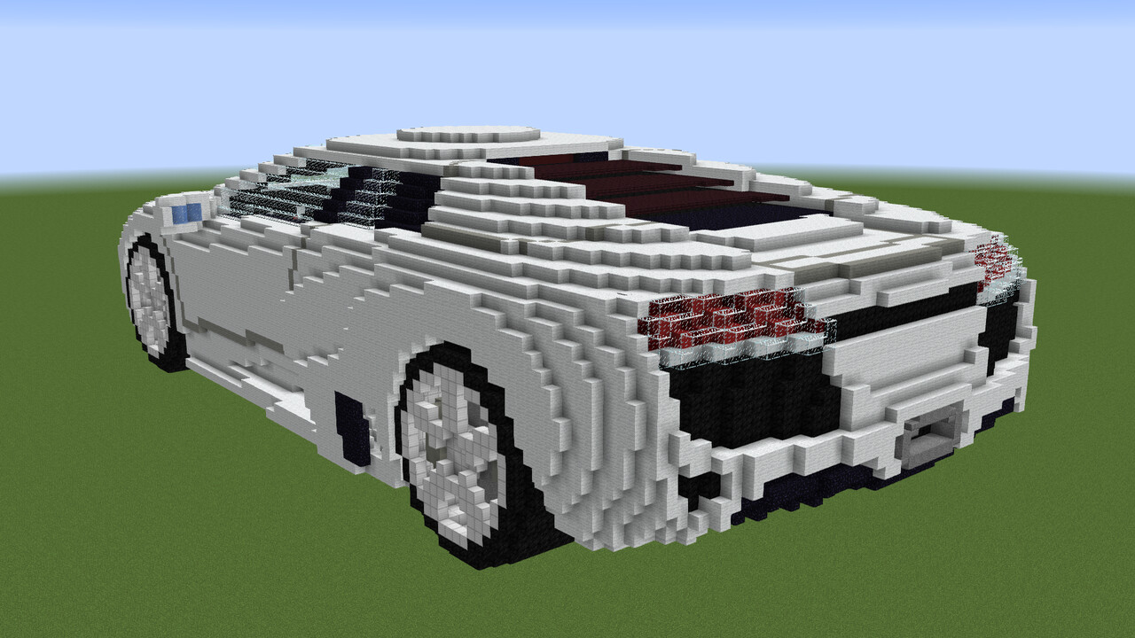 Lamborghini Murcielago LP 640-4 Minecraft Map